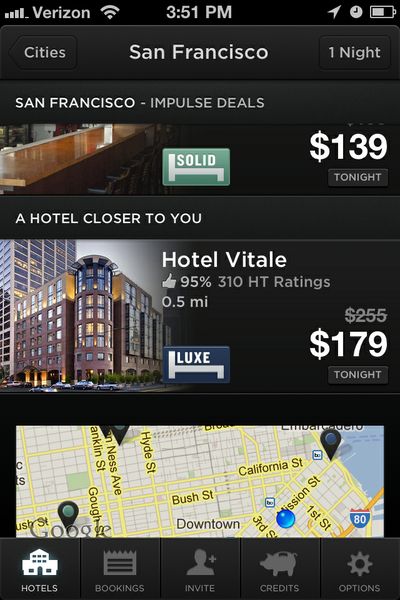 Your Hotel Preferences Are Central to HotelTonight Update for iPhone ...