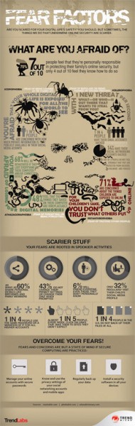 Fear Factor and Your Online Digital Life [Infographic] - SiliconANGLE