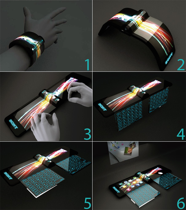5 Cool Concept Designs of Wearable, Flexible Smartphones - SiliconANGLE