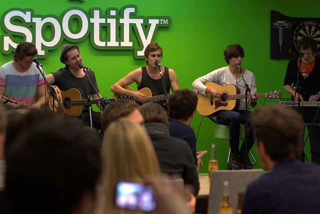 Spotify literally rocks the world : New, free features for iPhone ...