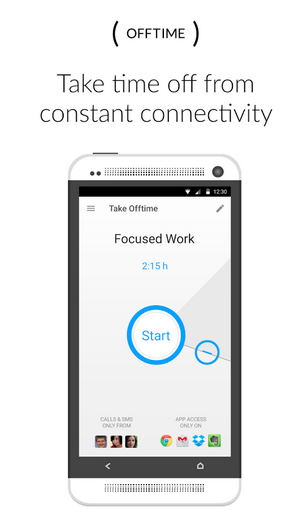 Tune out and turn off with 'Offtime' for Android - SiliconANGLE
