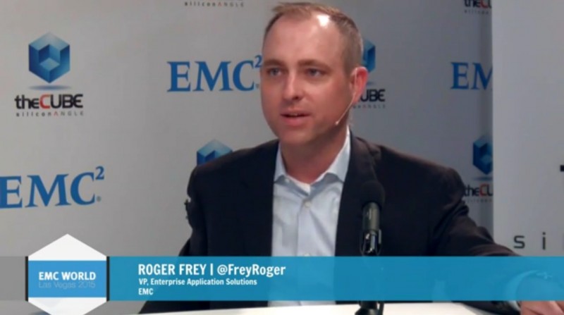Roger Frey talks about the growing flash storage market | #emcworld ...