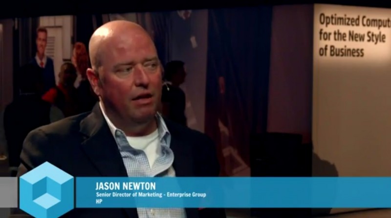 Jason Newton discusses HP’s place in the “idea economy” | #HPDiscover ...