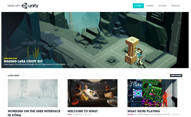 Unity launches "director’s commentary for games" site called Made with ...
