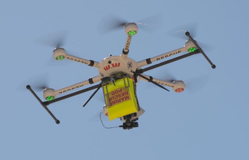 Drone helps rescue stranded swimmers at Australian beach - SiliconANGLE