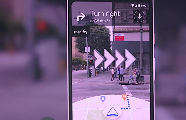 Google starts rolling out new augmented reality feature in Maps ...