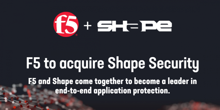 F5 Networks pays $1B to acquire Shape Security - SiliconANGLE