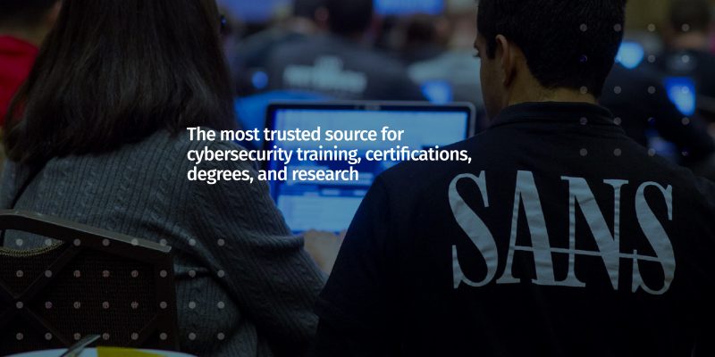 Cybersecurity training and certification firm SANS Institute suffers ...