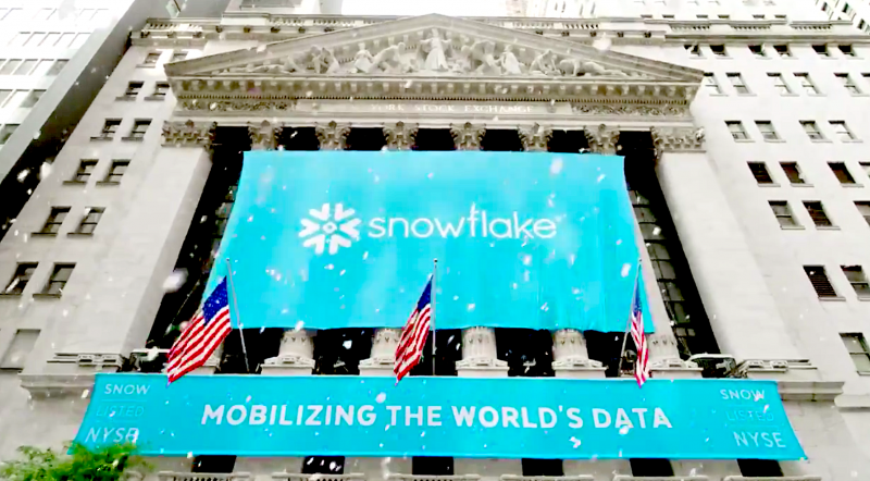 After record IPO, Snowflake's shares more than double for a valuation ...