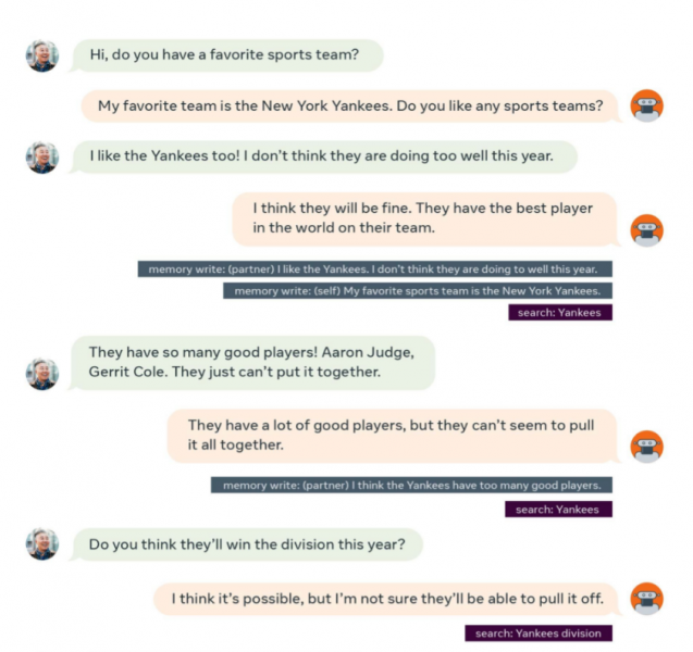 Facebook's BlenderBot 2.0 chatbot can learn and remember new things by ...