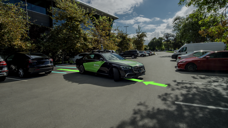 Nvidia's new autonomous driving system can park safely and create real ...