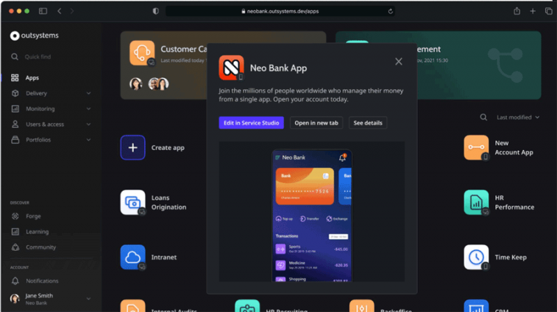 OutSystems unveils its next-generation low-code cloud app dev platform ...