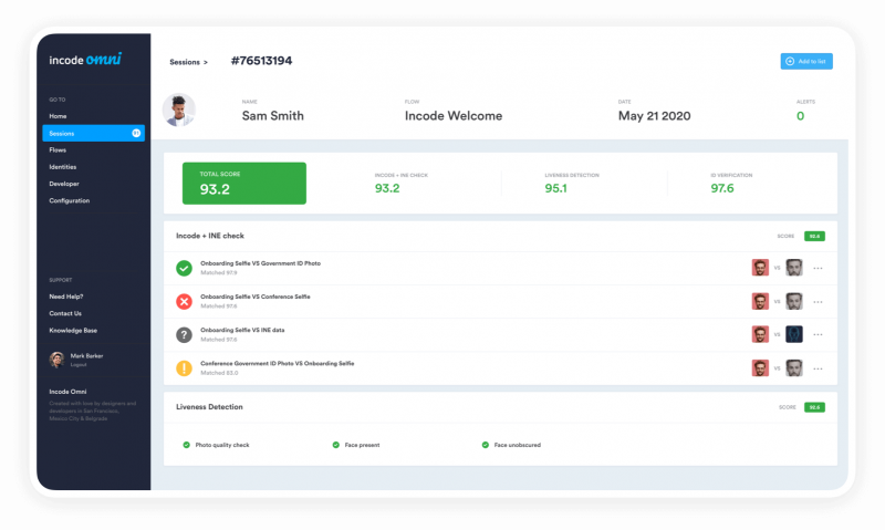 Identity verification startup Incode raises $220M on valuation of $1 ...