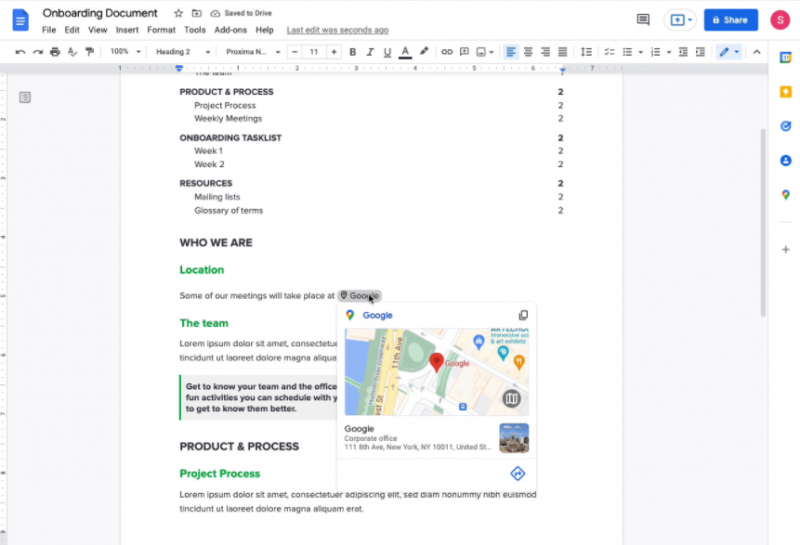 Google Workspace receives AI-generated text summaries and embedded maps ...