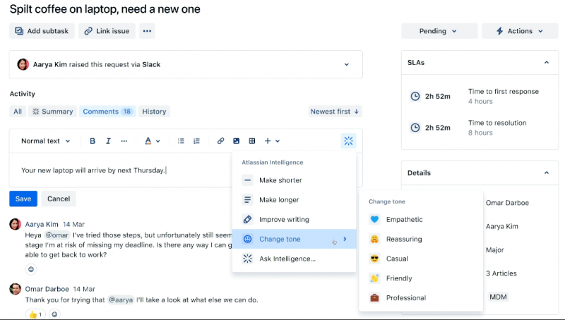 Atlassian infuses generative AI into Confluence and Jira collaboration ...