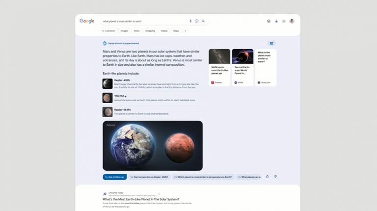 Google starts opening access to Search Generative Experience - SiliconANGLE
