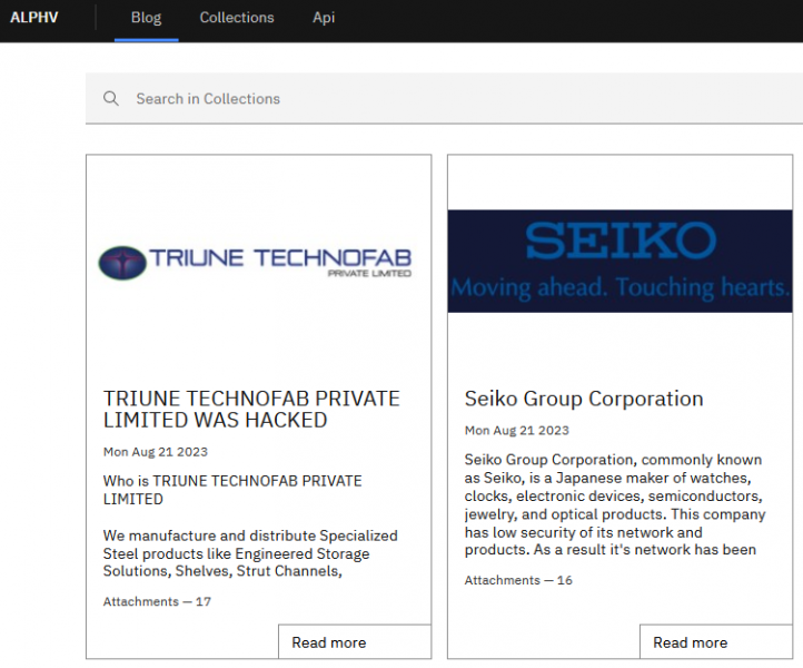 Japanese watchmaker Seiko struck by BlackCat/ ALPHV ransomware attack ...