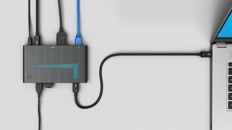 Intel debuts high-speed Thunderbolt 5 standard with signal modulation ...