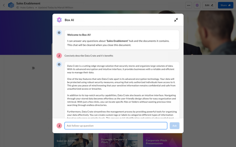 Box announces Hubs feature with integrated AI to combat content sprawl ...