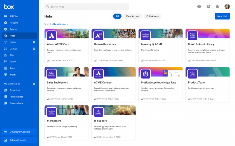 Box announces Hubs feature with integrated AI to combat content sprawl ...