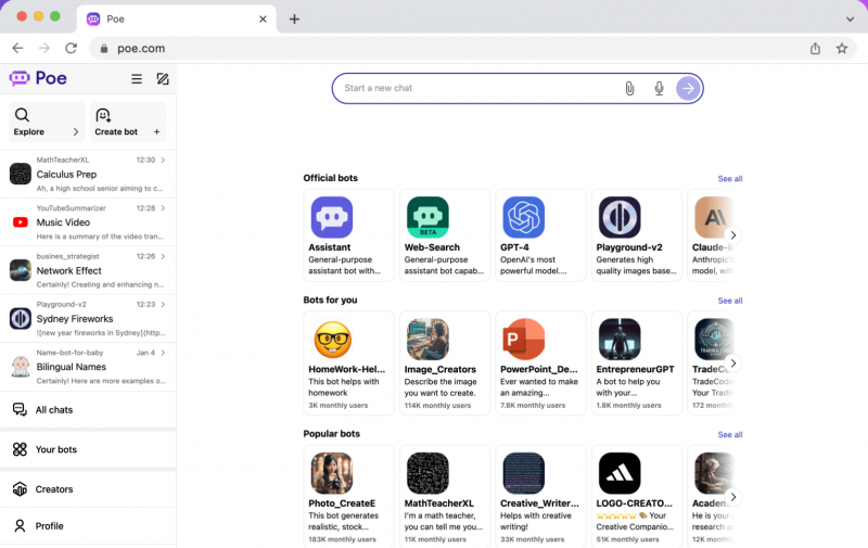 Poe AI: Quora raises $75M for chatbot creator program - SiliconANGLE