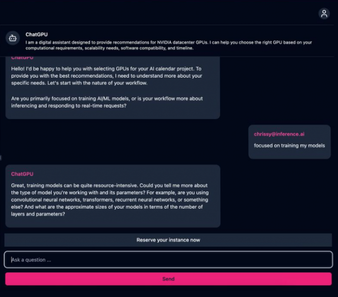 Inference.ai's new generative AI chatbot takes the guesswork out of GPU ...