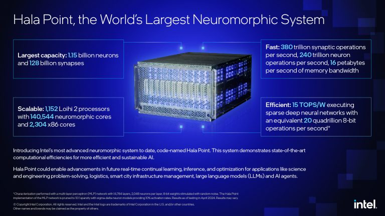 Intel unveils brain-inspired neuromorphic chip system for more energy ...