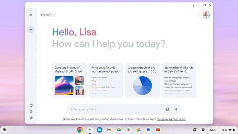 Chromebook Plus receives built-in AI updates with Gemini for photos and ...