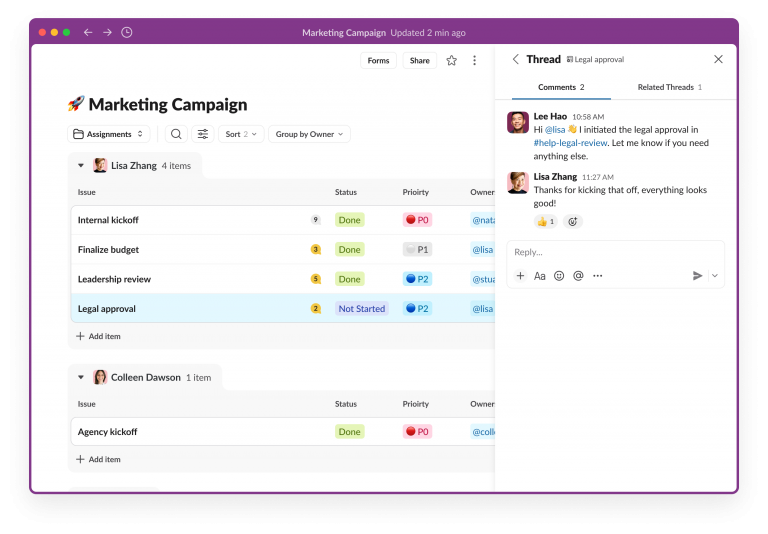 Salesforce is transforming Slack into a collaborative project ...