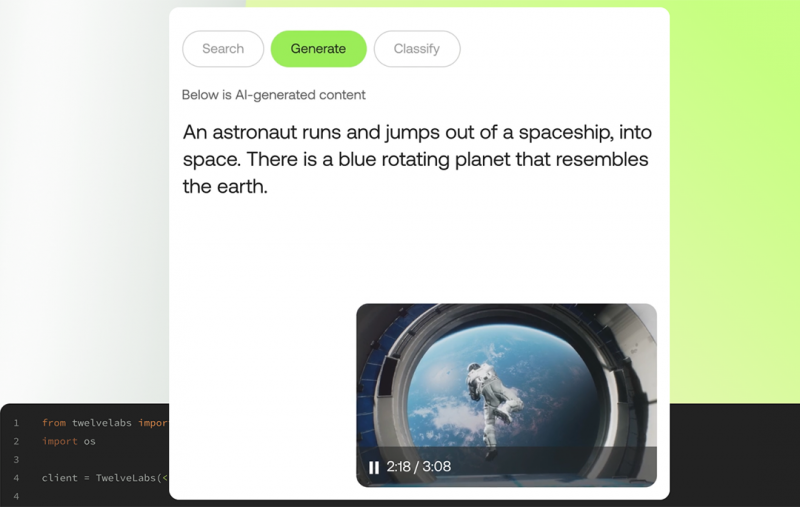 Twelve Labs raises $50M for multimodal AI foundation models - SiliconANGLE