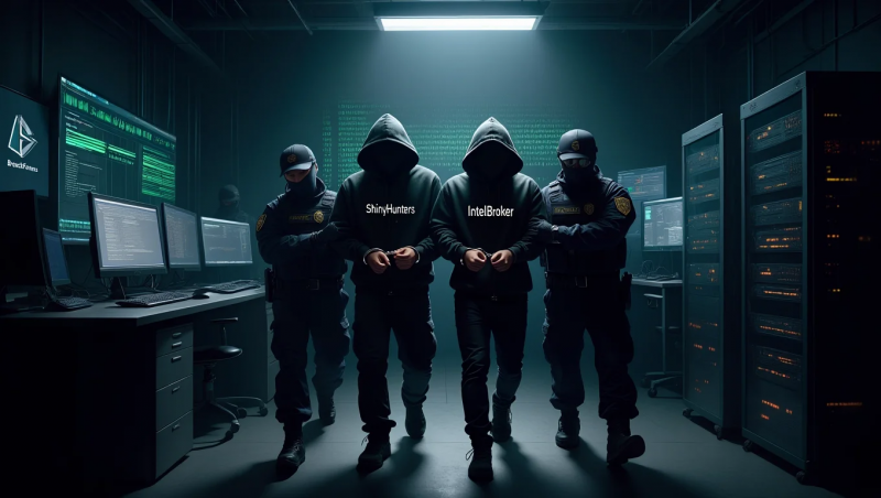 BreachForums leaders, including ShinyHunters and IntelBroker, arrested ...
