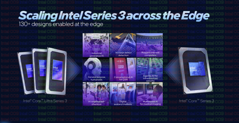 Intel touts 130-plus edge design wins for Series 3 and launches ...