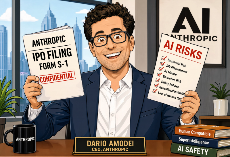 After filing for its IPO, Anthropic says AI should slow down. Fat ...